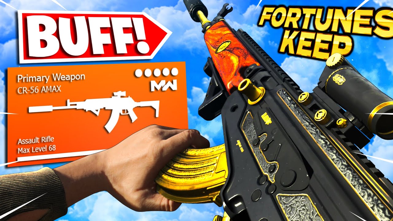 the *BUFFED* AMAX is NOW META in WARZONE after UPDATE! 🔥 (BEST CR 56 ...