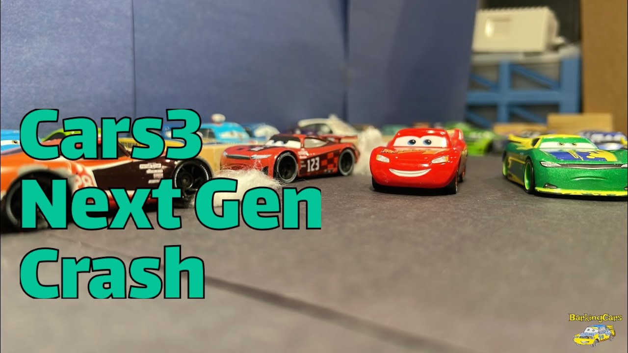 Cars3 Next Gen Crash Stop Motion | Disney Pixar Cars - YouTube