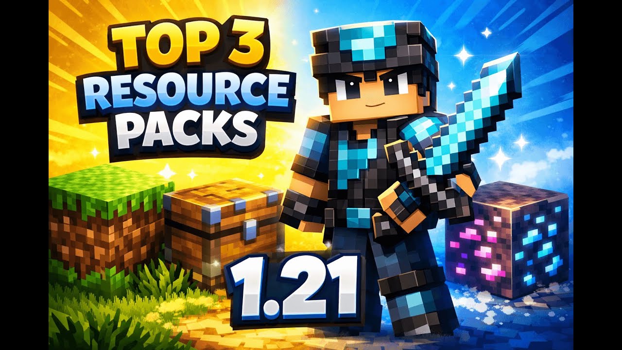 Top 3 Best Minecraft Resource Packs 1.21 (FPS Boost + Beautiful ...