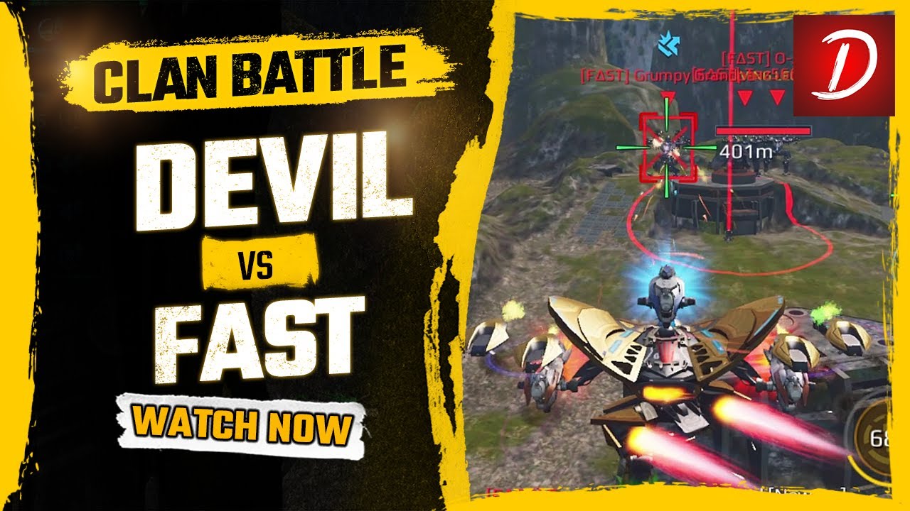 🔥 Devil Solo vs Fast Clan Squad Battle : War Robots WR - YouTube