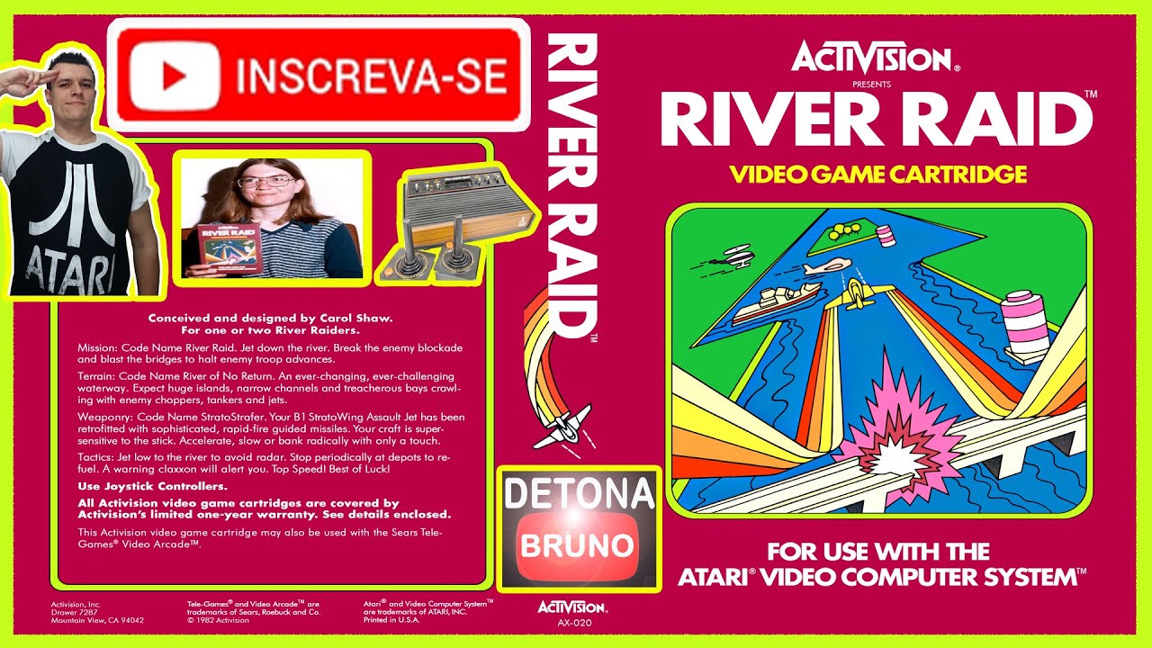 River Raid - Atari - YouTube