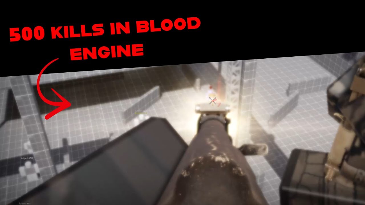 500 kills in Blood engine - YouTube