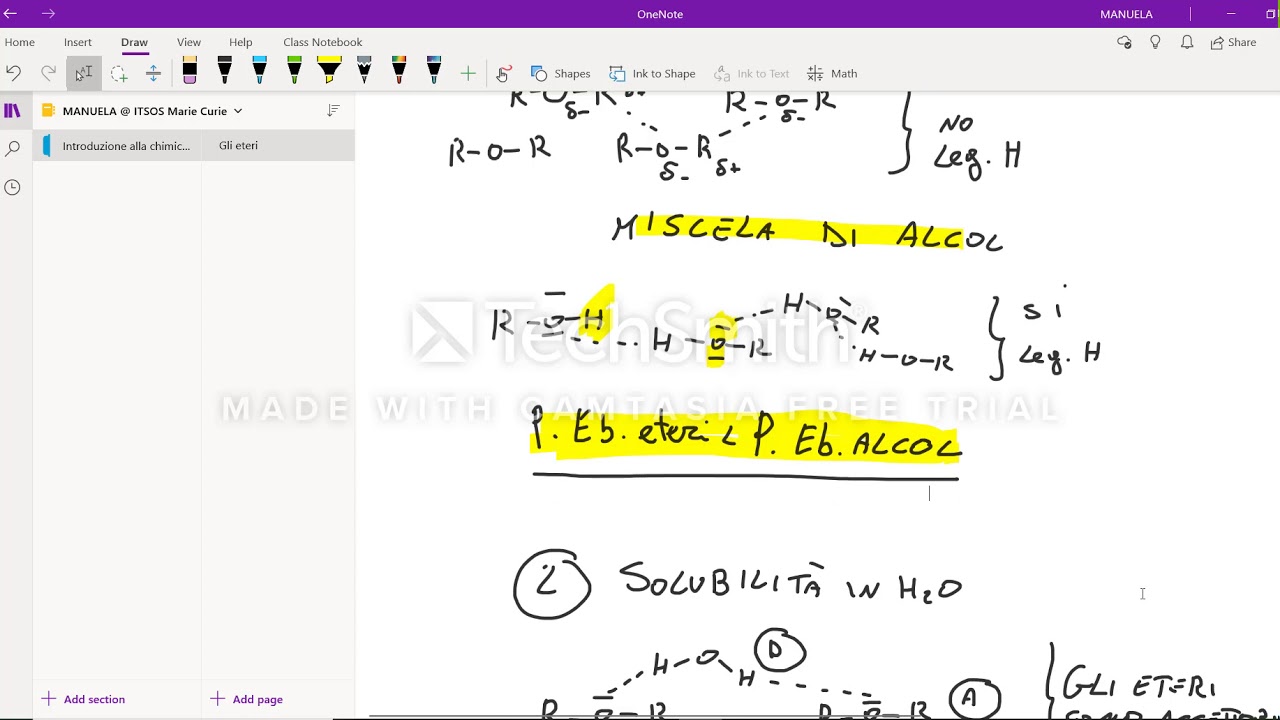 Gli eteri (proprietà fisiche) - YouTube