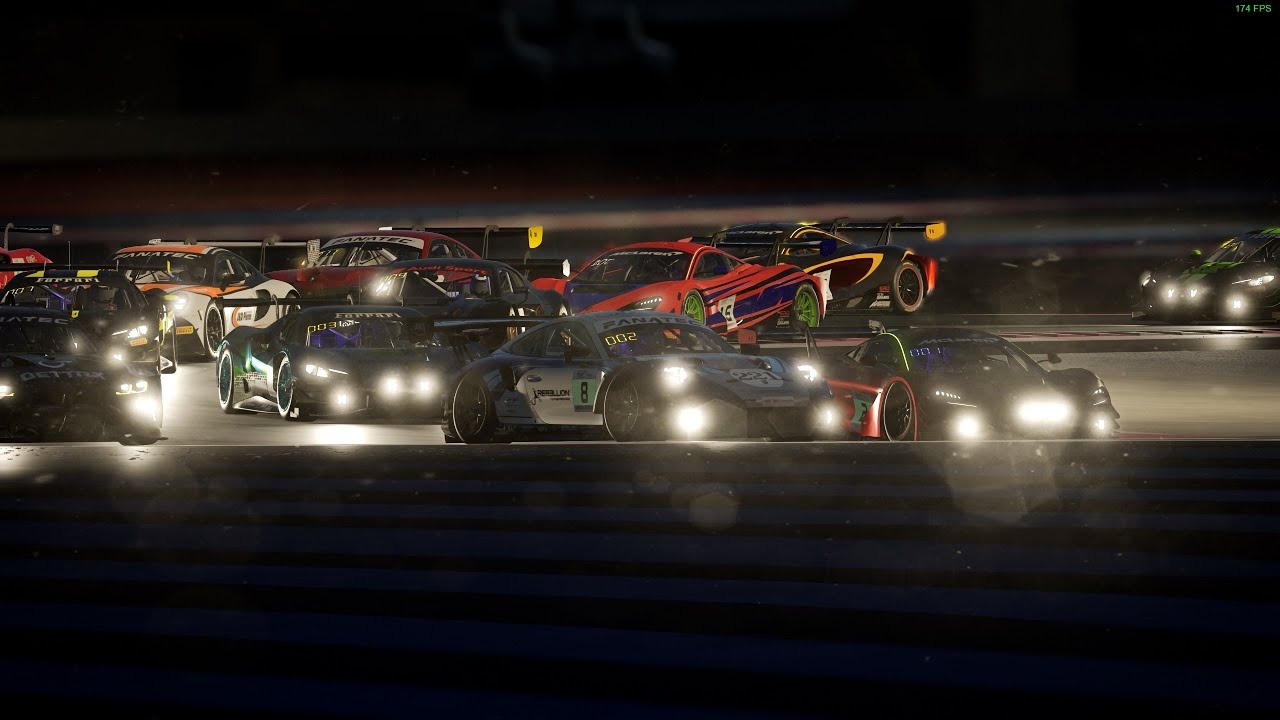 Assetto Corsa Competizione - LFM Coach Dave GT3 Sprint | Night Race And ...