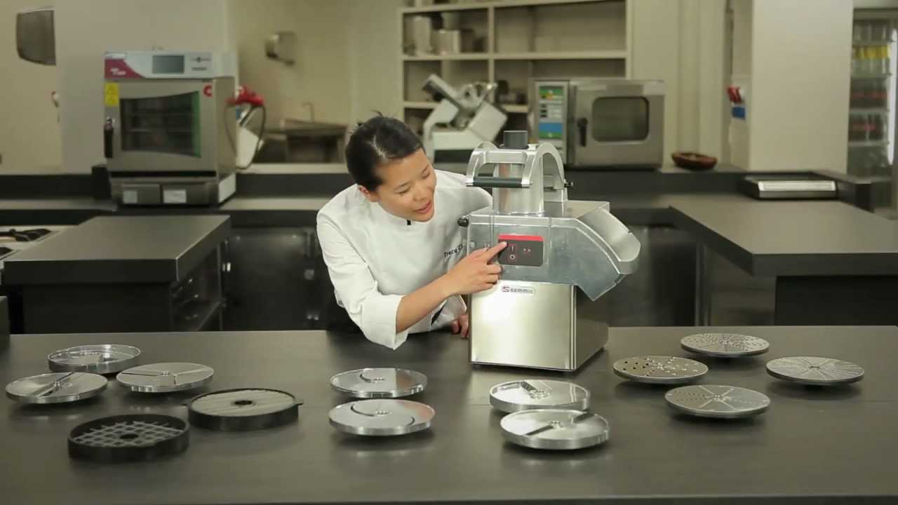 Sammic Vegetable Preparation Machine CA-301 - YouTube