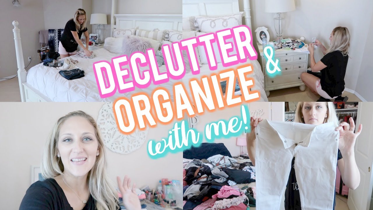 NEW!!! DECLUTTER AND ORGANIZE WITH ME ~ CLEAN WITH ME - YouTube