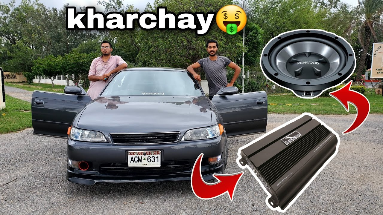Rock-mars amplifier and woofer installed in my JZX-90💸 - YouTube