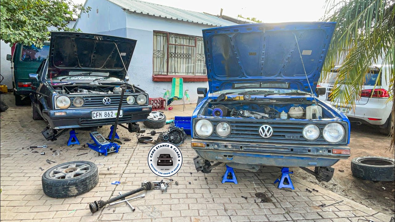 NKUPI CHANGE DOWN & ABBY FIGURING OUT MK6 BUILD BY CHANGE 💪🏼 BIBI & REX ...