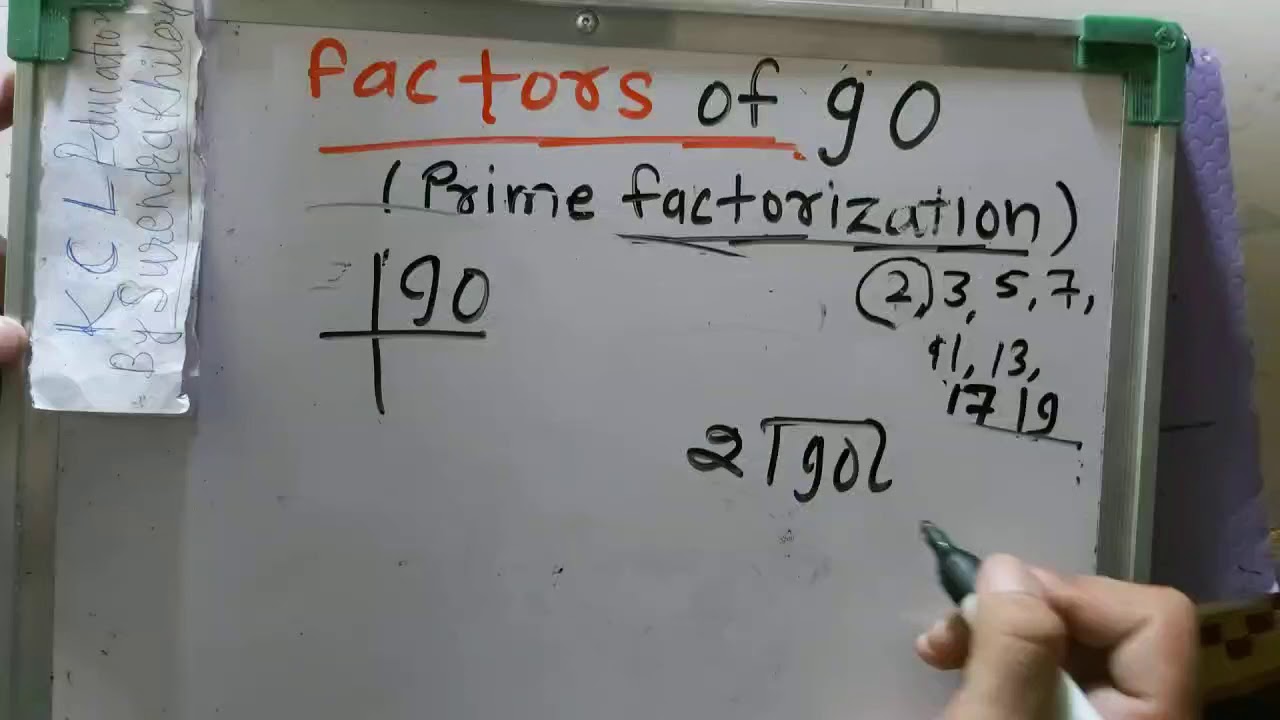 Factors Of 90 In Hindi YouTube