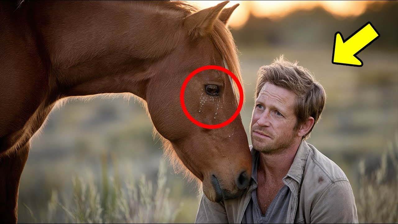 Man Rescues a Crying Wild Horse—You Won’t Believe How It Thanks Him ...