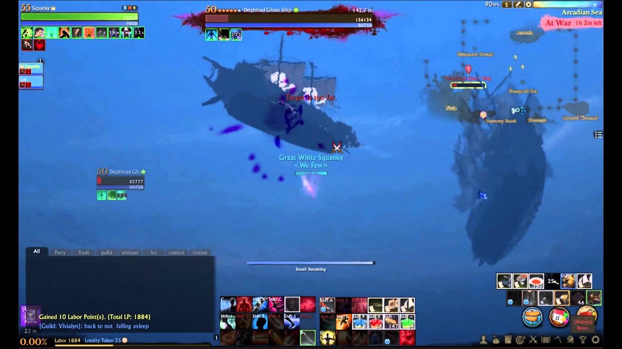 SlayerS vs Delphinad Ghost Ships - Squanky's Pirating Adventures Day 4 ...