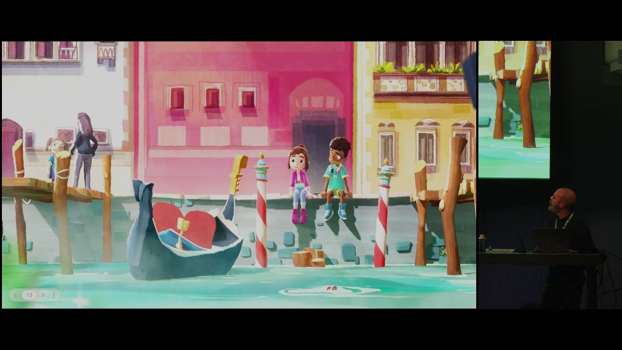 Primal Shape: an NPR approach to a TV special film for KIDS - YouTube