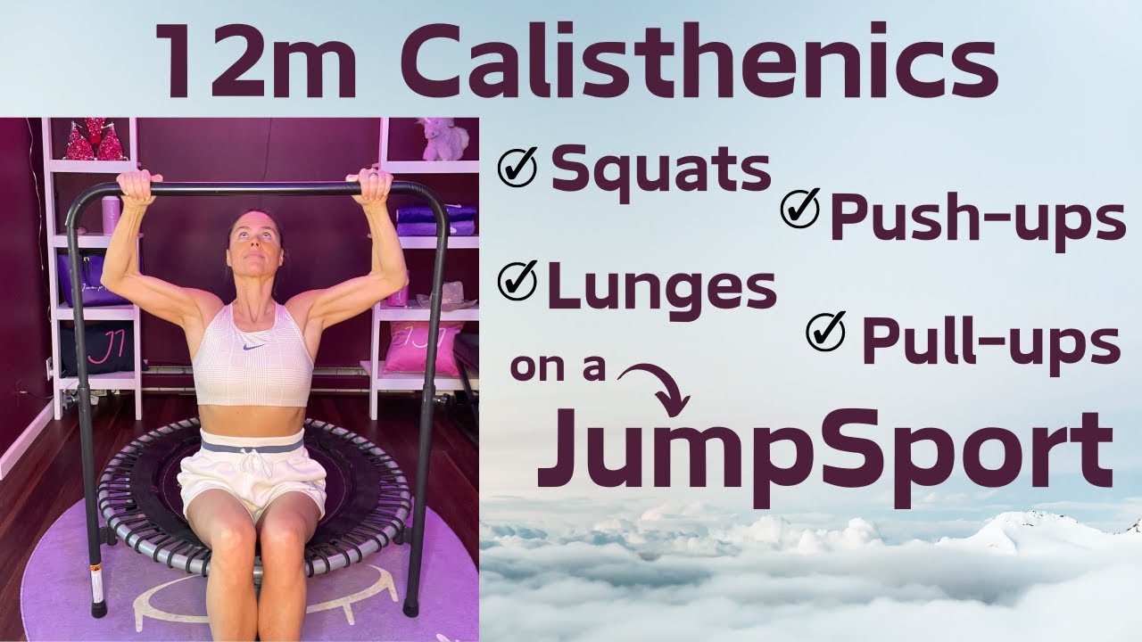 12m LIVE Calisthenics Routine on a JumpSport Rebounder | JOIN ME w/ I ...