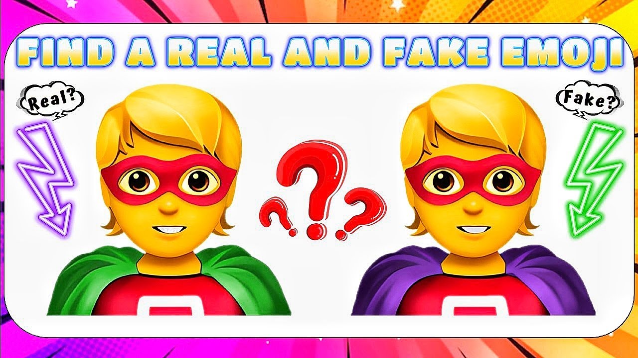 Which emoji is Correct? Guess the Real Emoji | Check Your Memory - YouTube