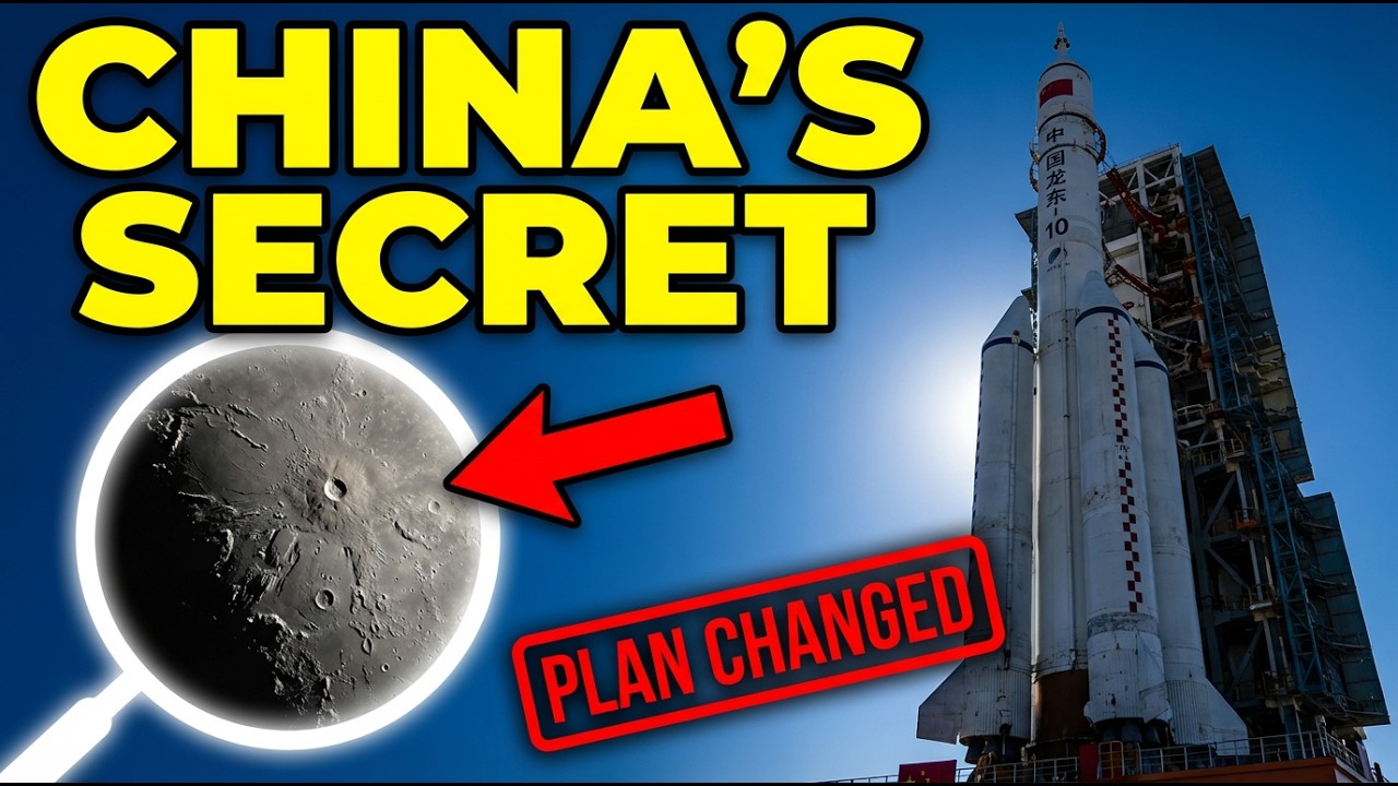 China's Bold Moon Landing Shift: Rimae Bode vs Lunar South Pole - YouTube
