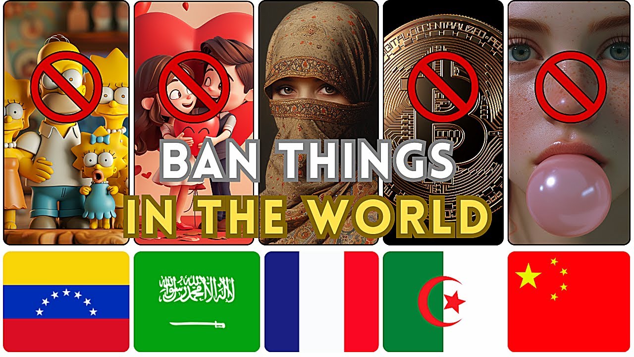 Ban Things From Different Countries In The World | Things banned in ...