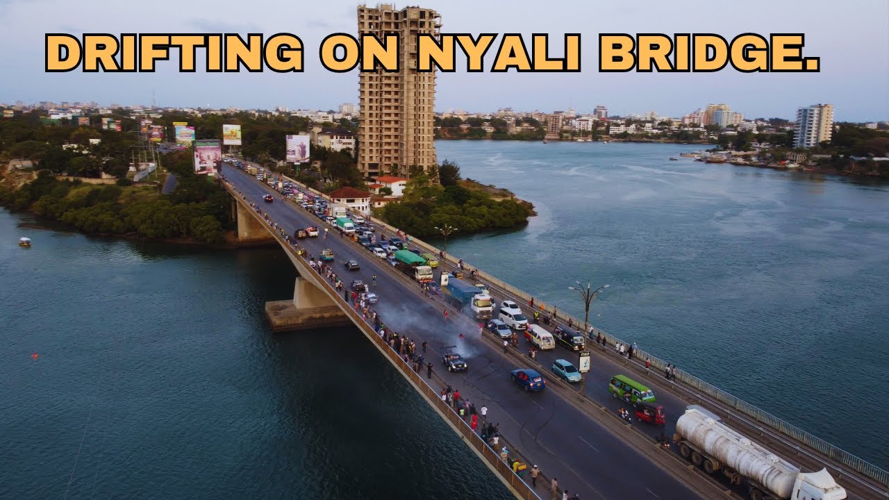 Drifting on Nyali Bridge at the grand finale of UN World Tourism Week ...