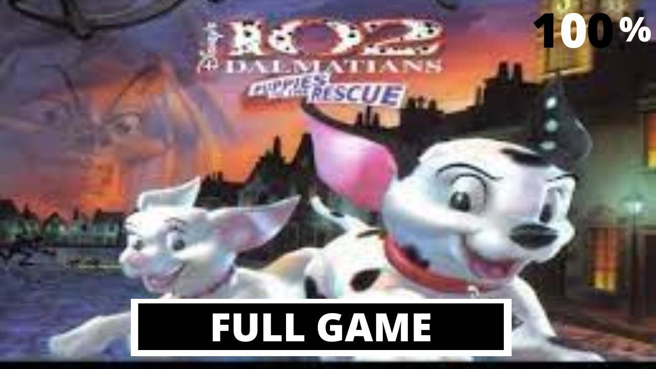 102 Dalmatians Puppies to the Rescue (ps1) FULL GAME 100% Walkthtought ...