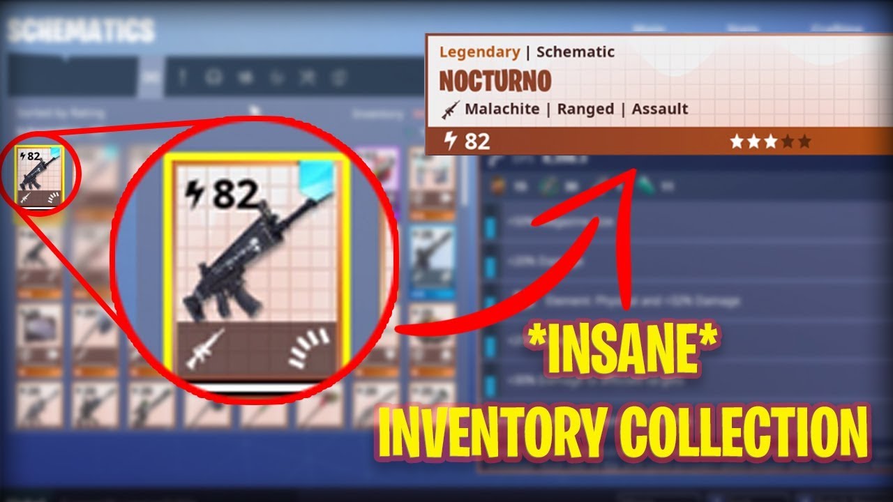 My 'Save the World' Inventory Collection (Fortnite: Save the World ...
