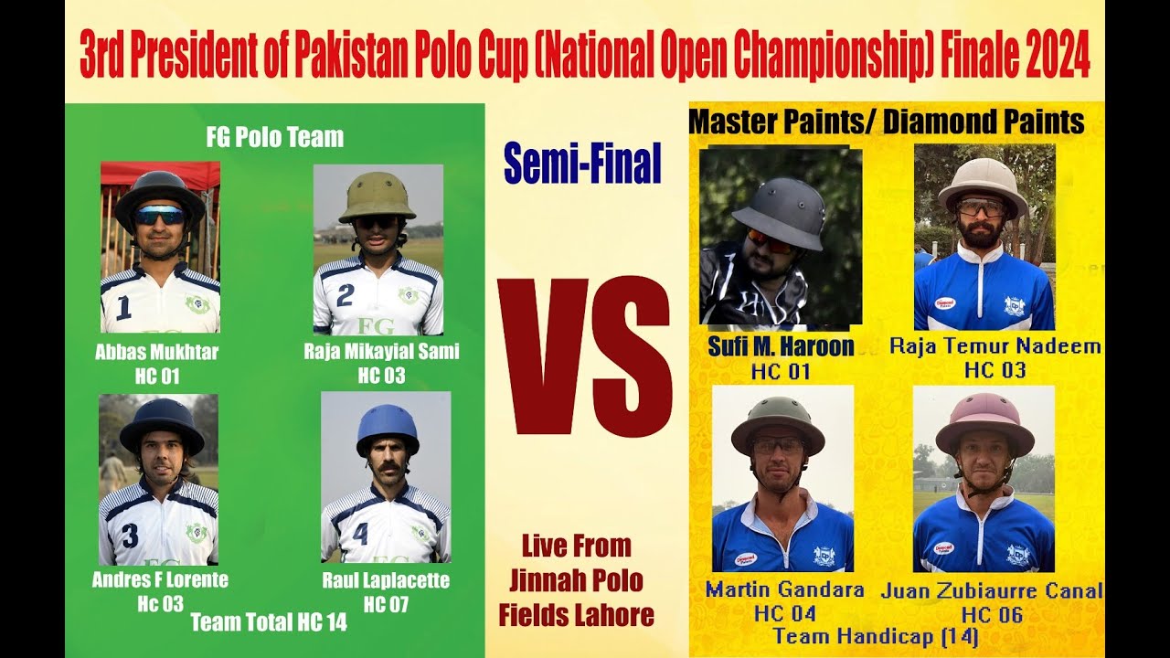 3rd President of Pakistan (National Open ) Finale BN Polo VS Master ...