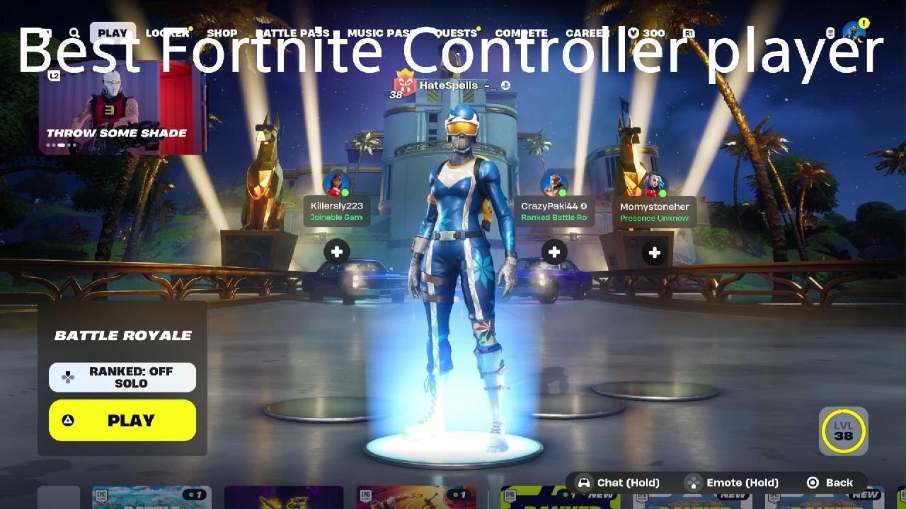 Fortnite Controller player - YouTube