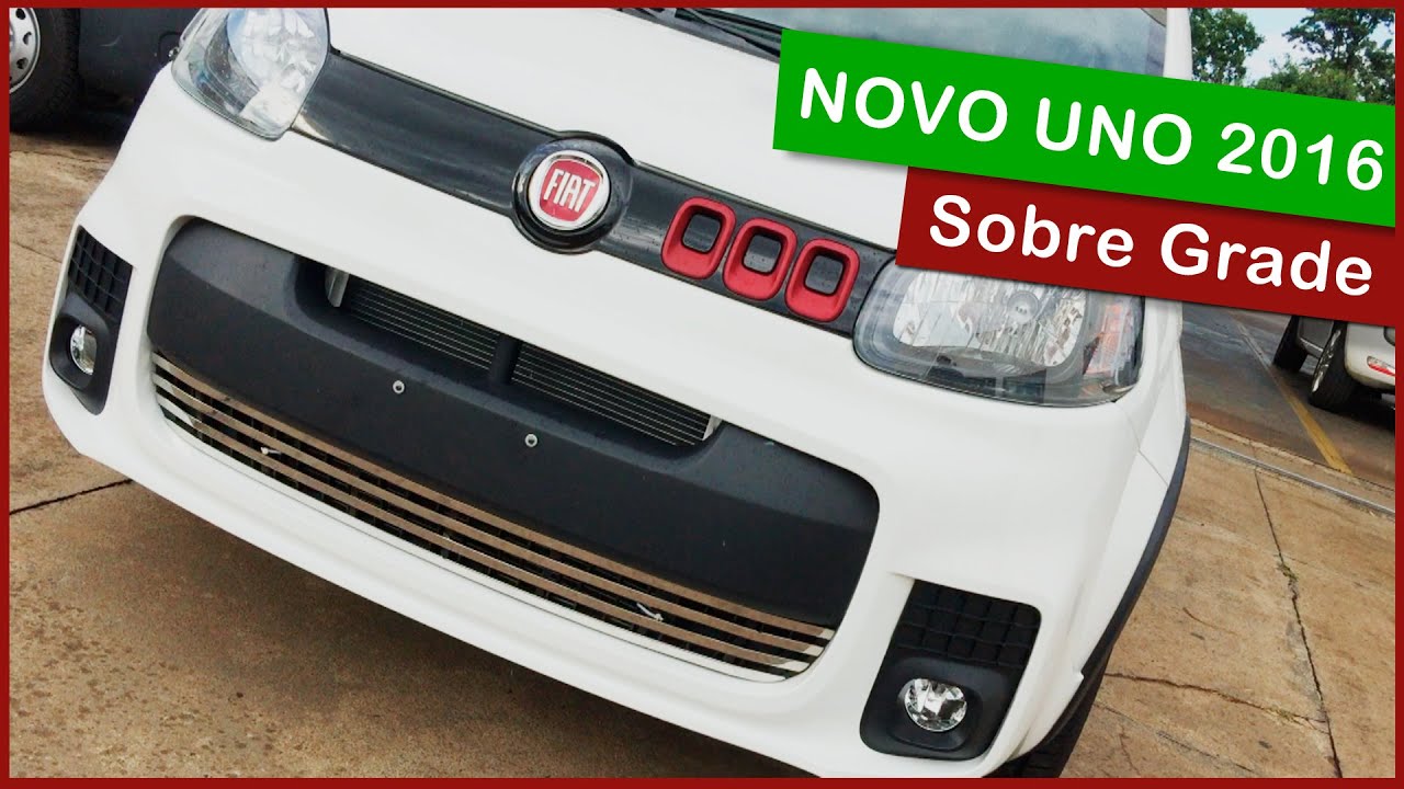 Novo Uno 2016 - Sobre Grade - GeneralCar - YouTube