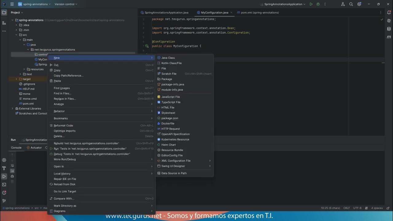 Claves de las Anotaciones Spring y Spring Boot - YouTube