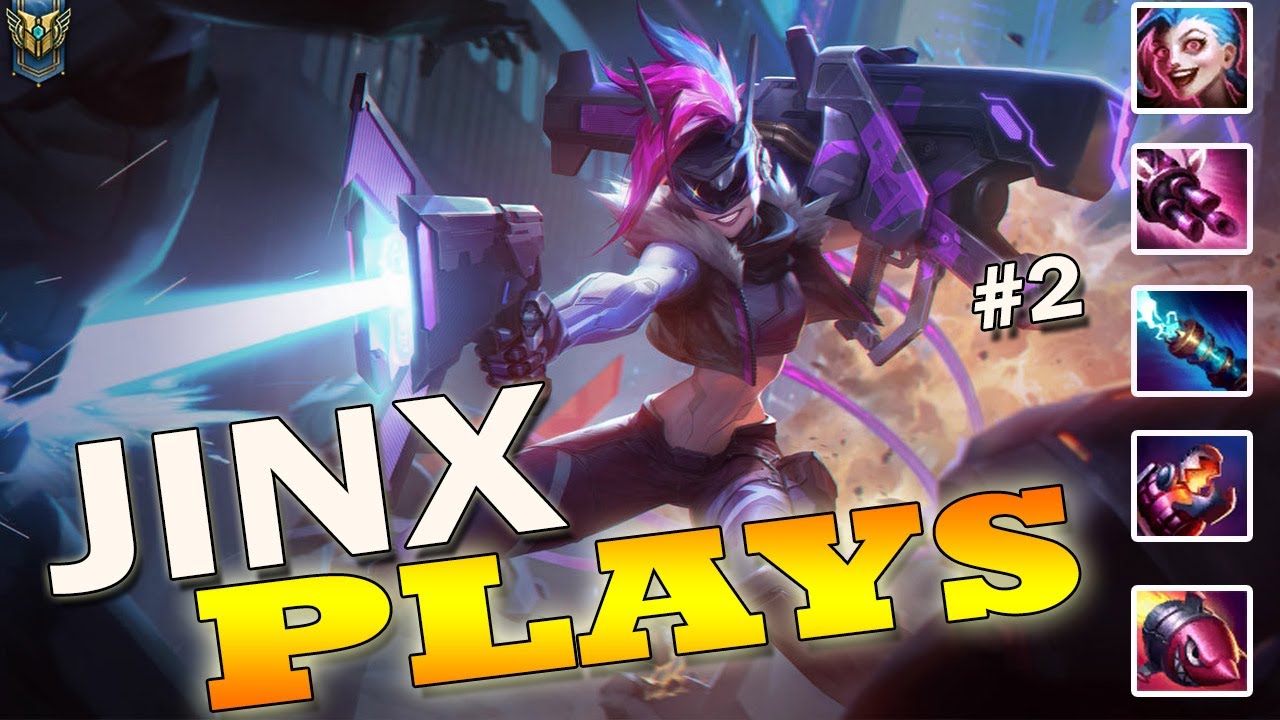 Las MEJORES Jugadas con JINX #2 | JINX Montage - Best JINX Plays ...