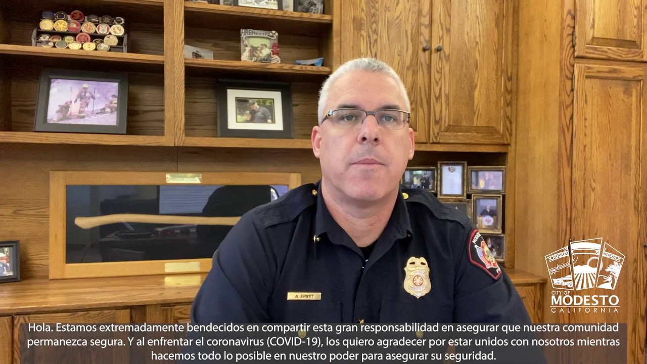 Modesto's Fire Chief Alan Ernst Gives this Update on the City's ...