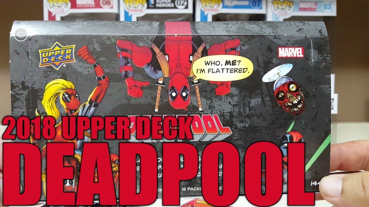 2018 UPPER DECK DEADPOOL - YouTube