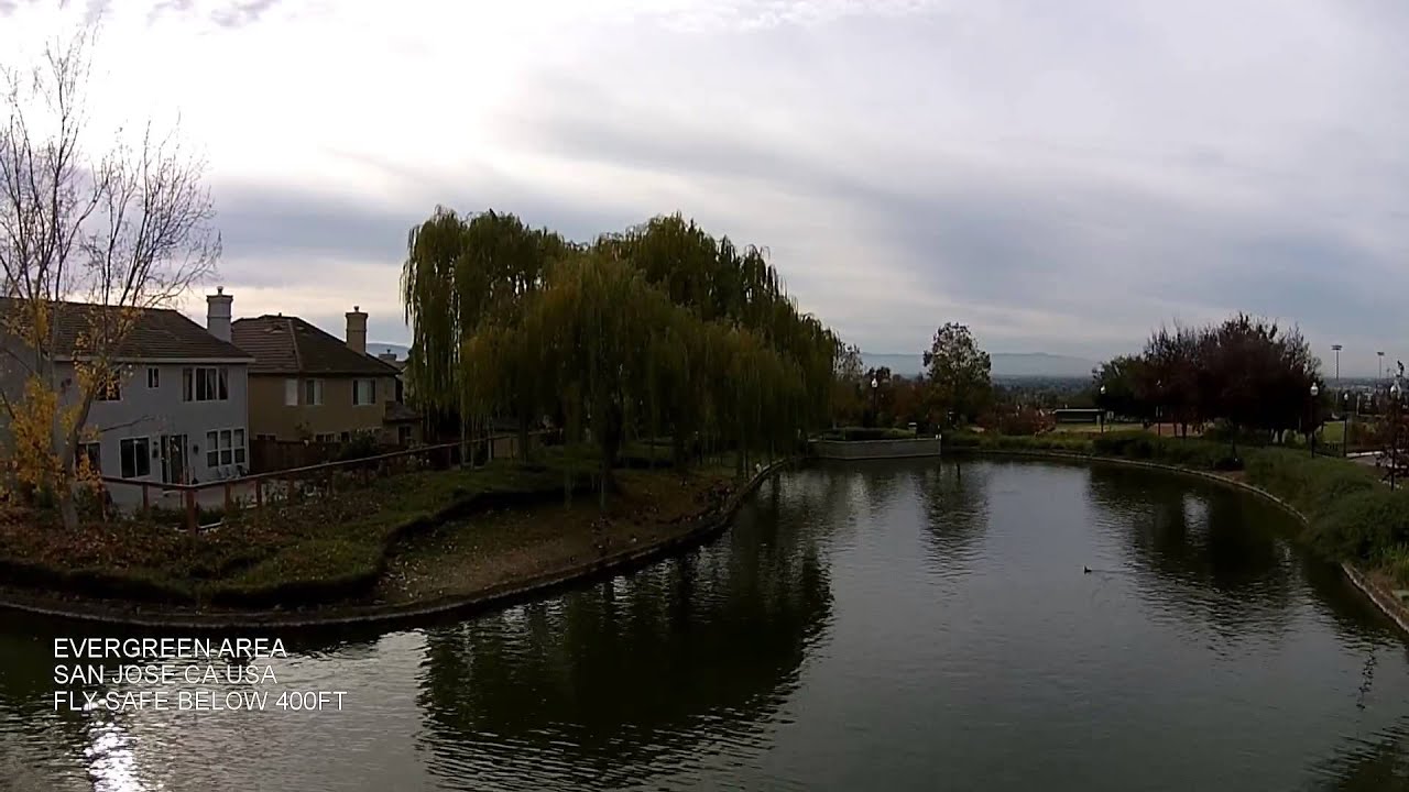EVERGREEN AREA SAN JOSE CA AERIAL FOOTAGE - YouTube