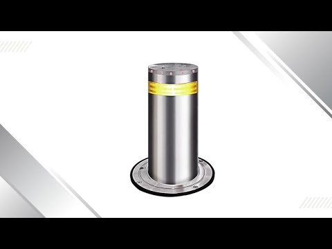 Hydraulic Post for Hotels Stainless Steel Semi-automatic Rising Bollards