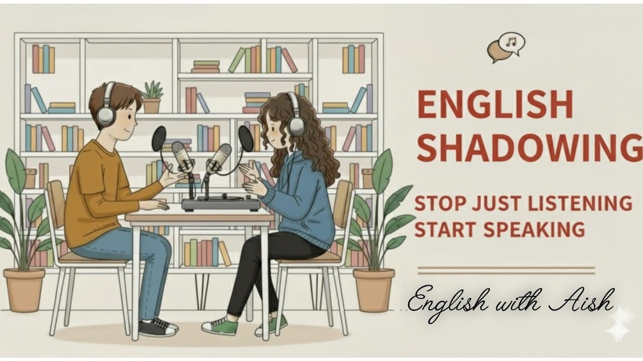 English Shadowing Practice | Speak Fluently with A1 & A2 ESL Lesson ...