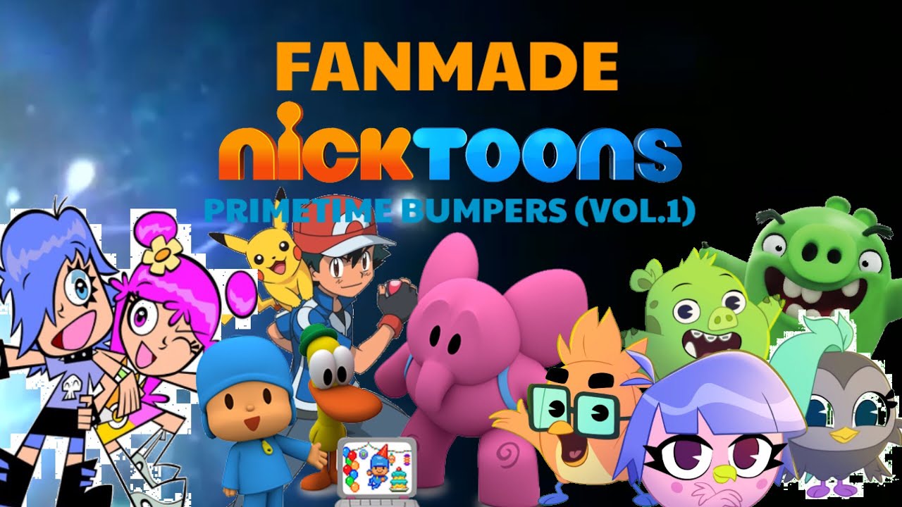 Fanmade Nicktoons Primetime Bumpers (Vol.1) - YouTube