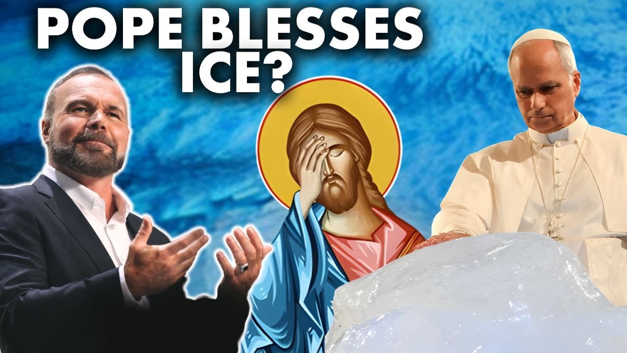 Did The pope Really Just Bless Some Ice? - YouTube