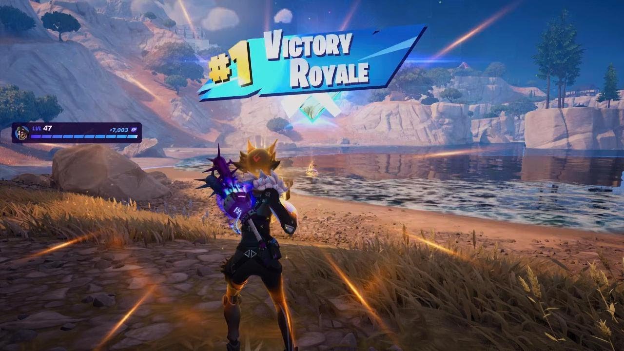 Fortnite Victory Royale Solo Win - 10 KILLS - YouTube