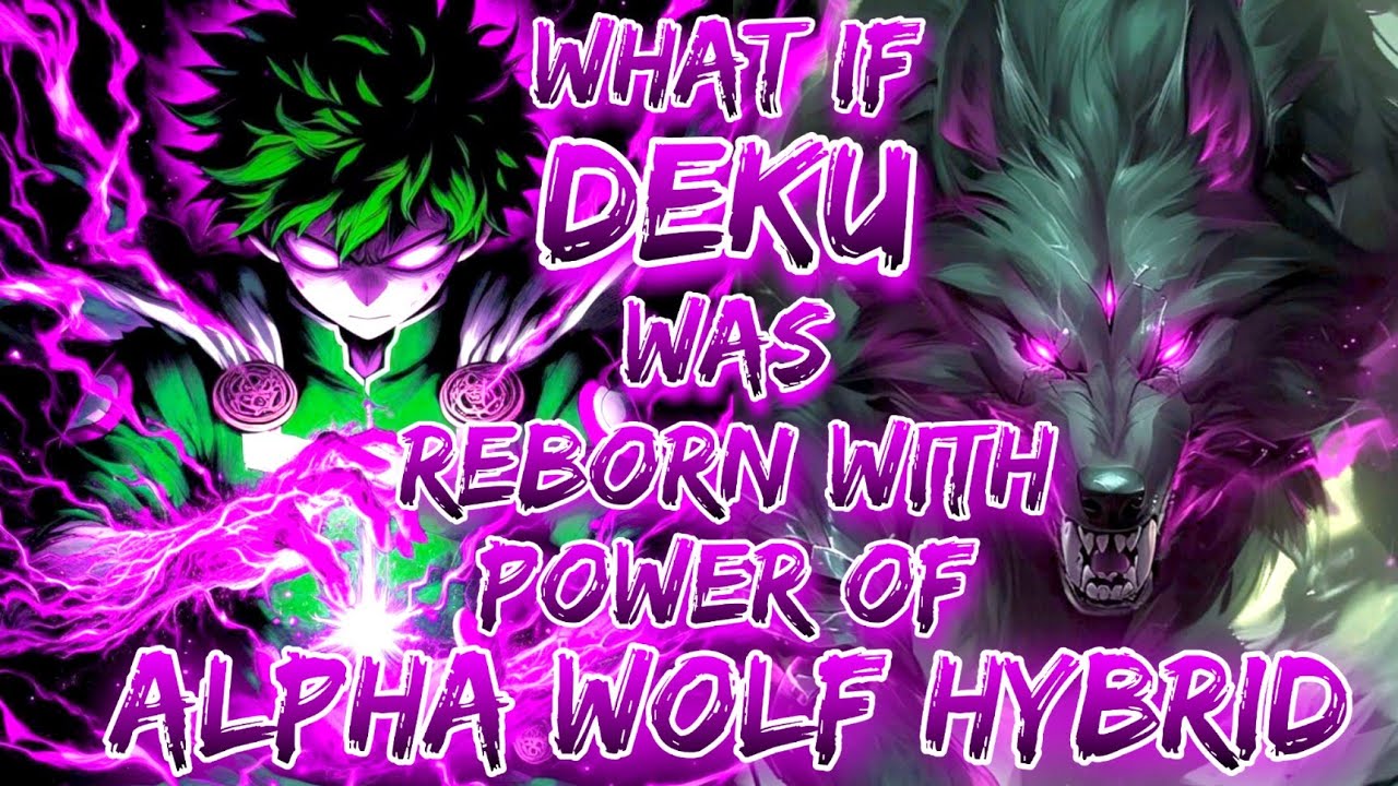 What if deku was reborn with power of alpha wolf hybrid - YouTube