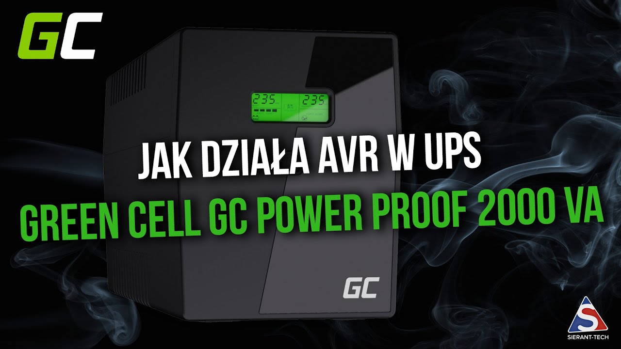 Zasilacz UPS Green Cell GC Power Proof 2000 VA - jak działa AVR, czy ...