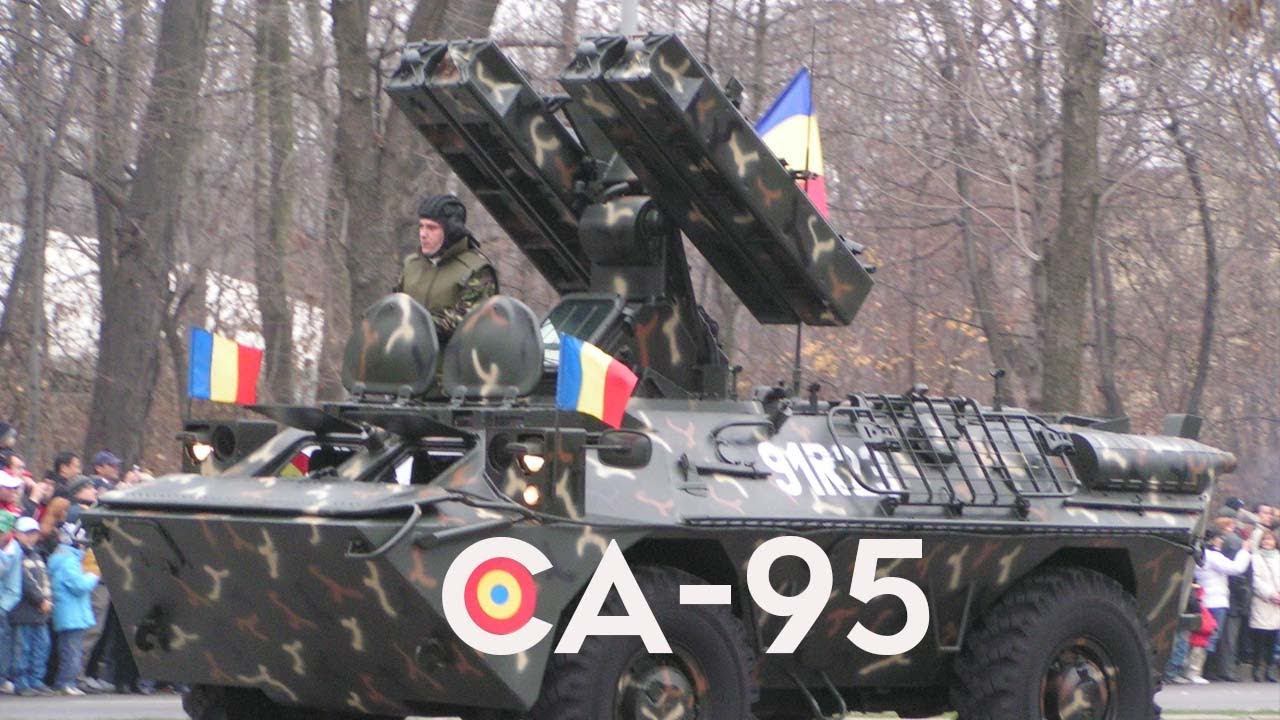 Exploring Romania's CA-95 Self-propelled Air Defense Vehicle - YouTube
