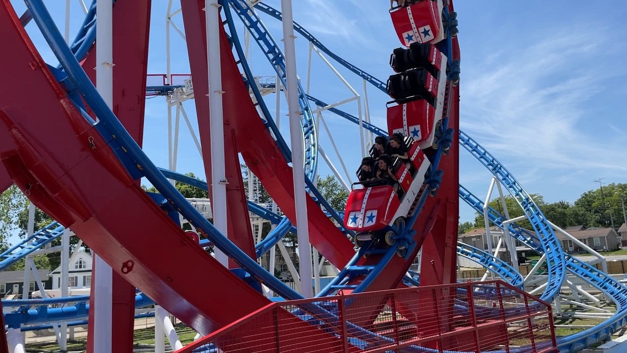 All American Triple Loop - Off-Ride - Indiana Beach - Schwarzkopf ...