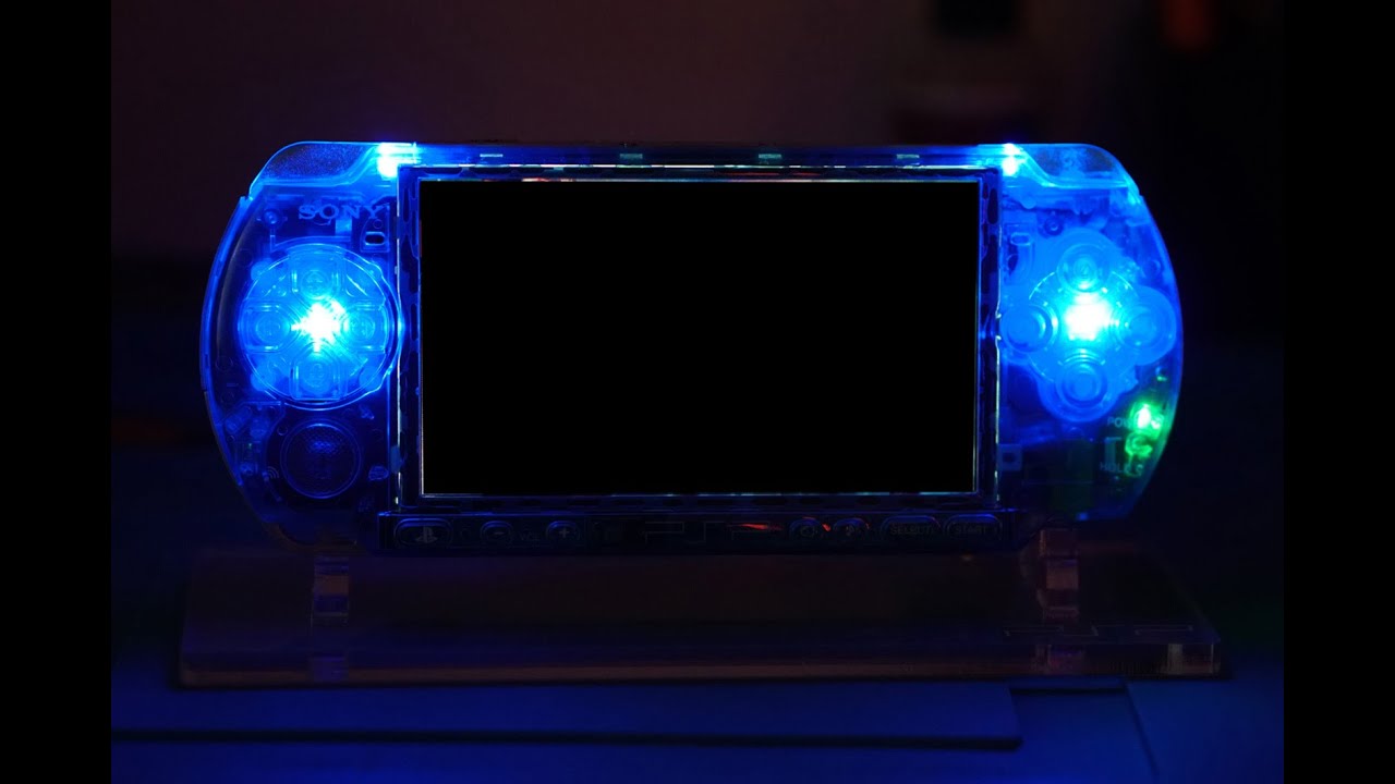 PSP led kit installation for 2000/3000 models - YouTube