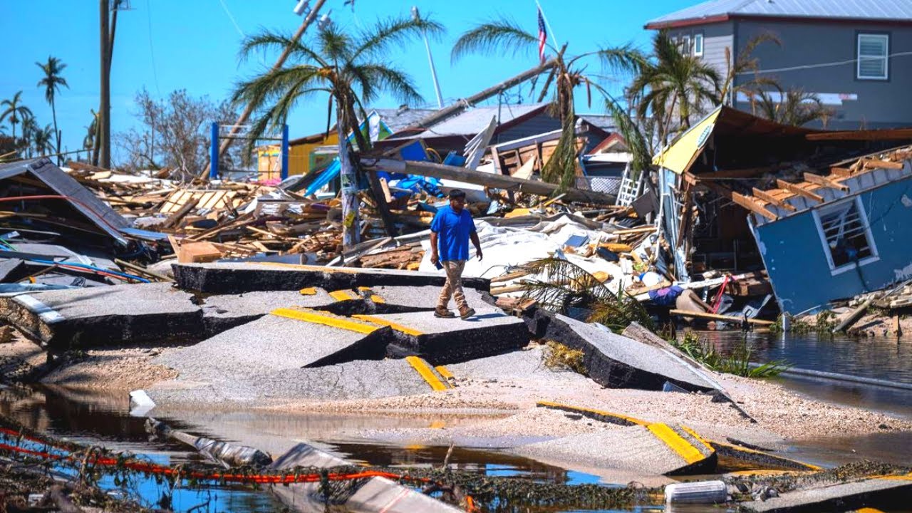 5 Horrifying Hurricanes: Destruction Captured on Camera - YouTube