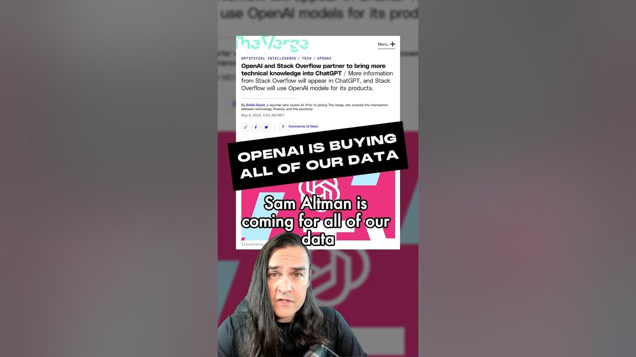 OpenAI partners with Stack Overflow - YouTube