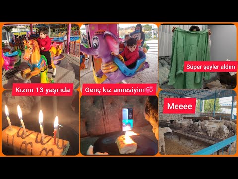 RAMAZAN İÇİN KOÇ KESTİK KIZIMIN BURUK DOĞUM GÜNÜ NÜ KUTLADIK🎂 KENDİME NELER ALDIM 🙈