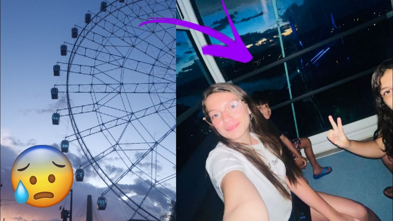 FOMOS NUMA RODA GIGANTE MEGA ALTA EM FOZ!! - m4duh - YouTube