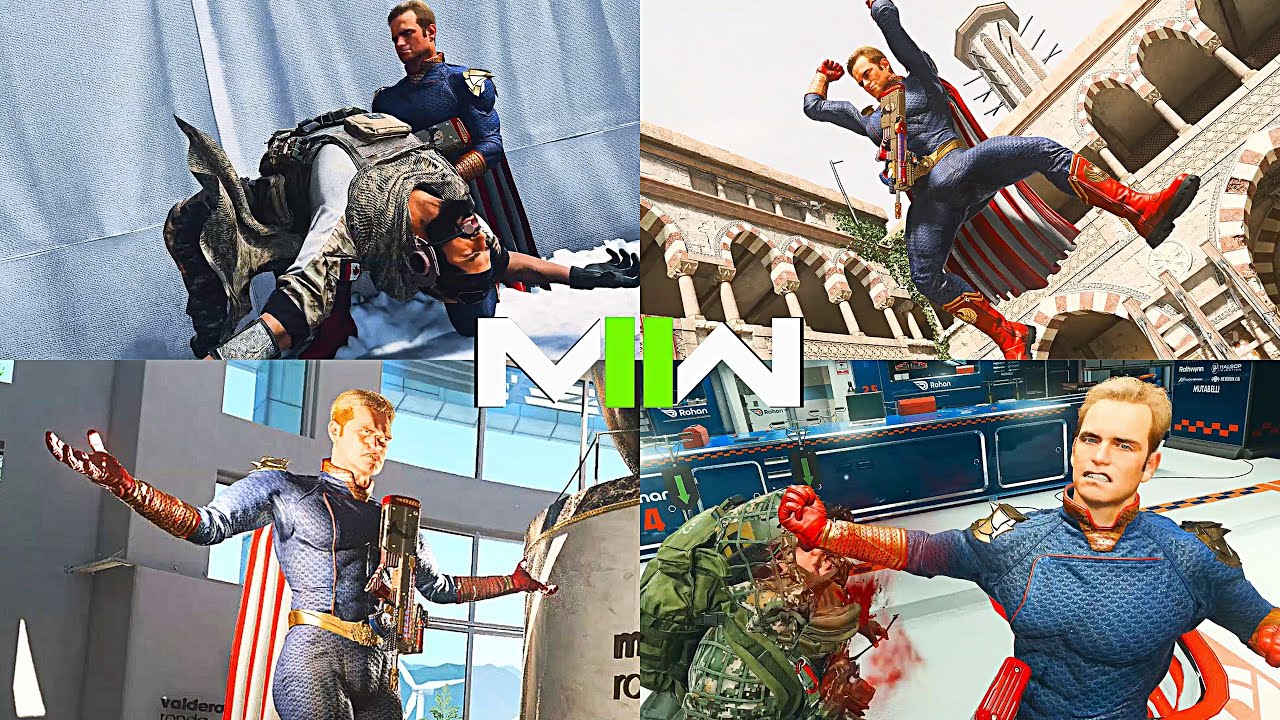 Homelander Executions - Call of Duty: Modern Warfare II - YouTube