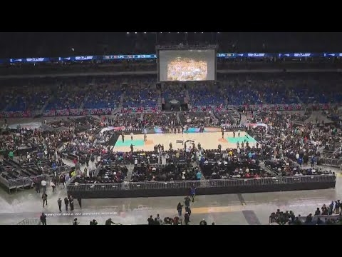 Here are the numbers for the largest crowds in NBA history - YouTube