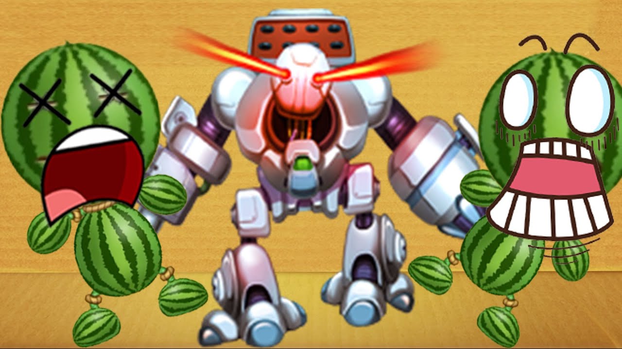 Super Buddybot vs WATERMELON Buddy | Kick The Buddy - YouTube