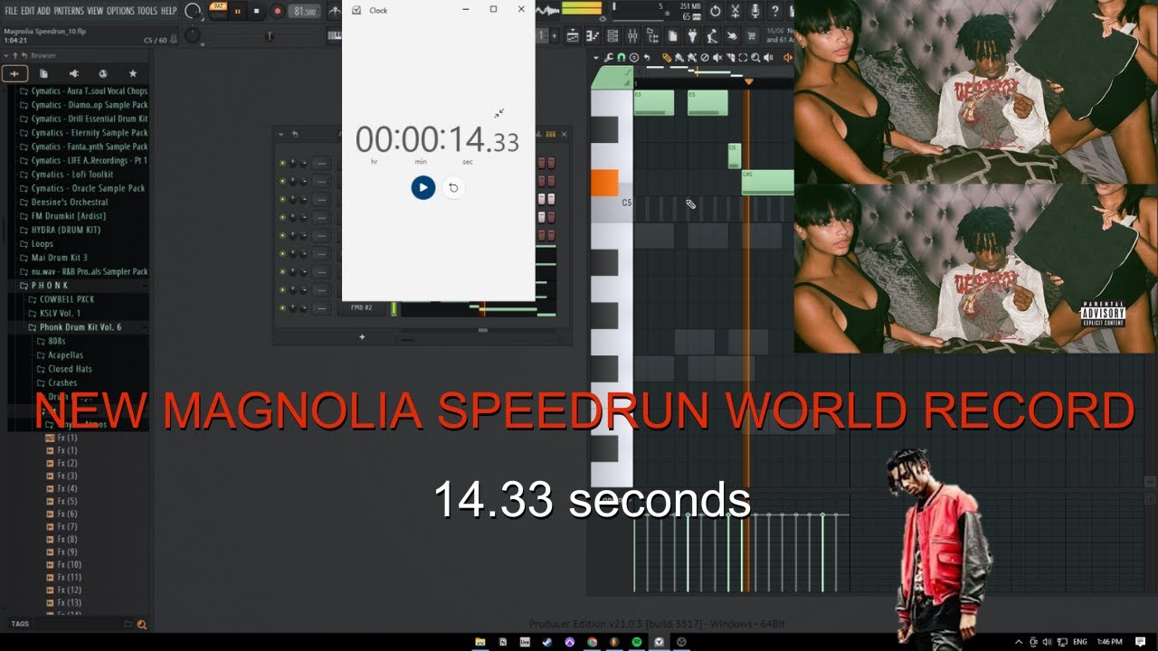 Magnolia Speedrun NEW WORLD RECORD 14.33 seconds - YouTube