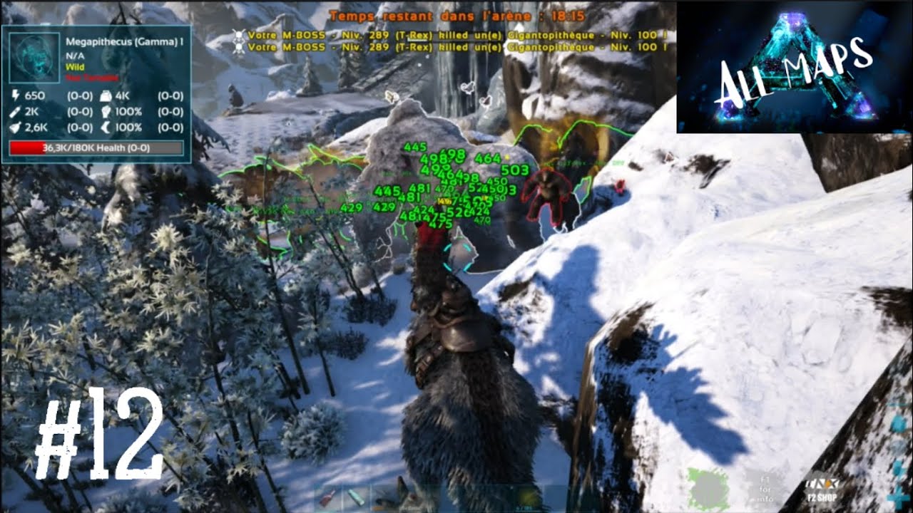 Ark All Maps - Ep 12 Premier Boss sur INX Gaming server ! - YouTube